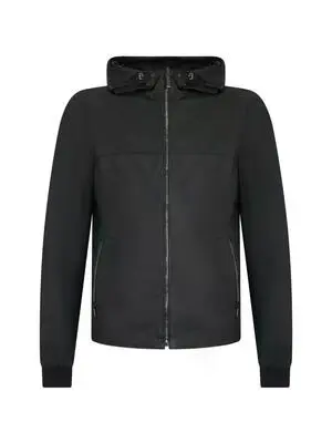 MOORER Hooded Zip-up Jacket