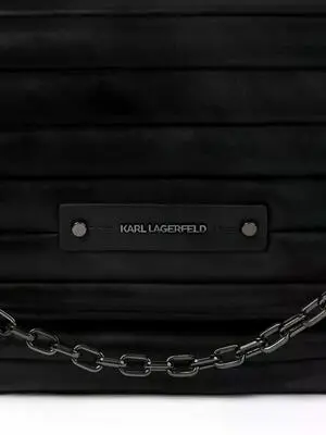 Karl Lagerfeld Medium K/essential Plie Flap Shoulder Bag