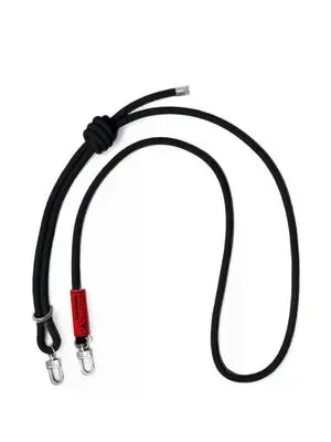 TOPOLOGIE 8mm Knot-detail Rope Strap - Black