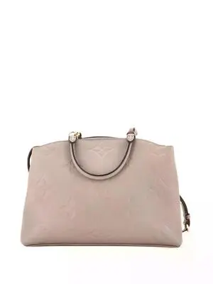 LOUIS VUITTON Grand Palais Handbag Monogram Empreinte Giant Shoulder Bag - Neutrals