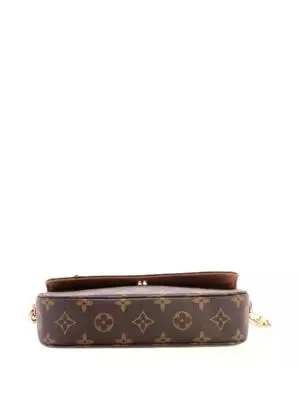 LOUIS VUITTON Ivy Wallet On Chain Monogram Canvas Shoulder Bag - Brown