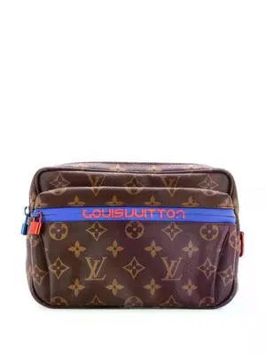LOUIS VUITTON Outdoor Bumbag Limited Edition Monogram Canvas Belt Bag - Brown