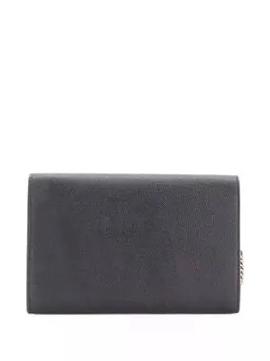 Saint Laurent Uptown Chain Wallet Leather Crossbody Bag