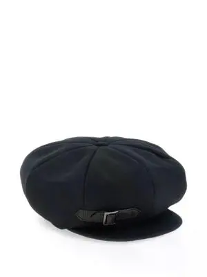 Yohji Yamamoto Eight-panel Casquette Hat - Blue