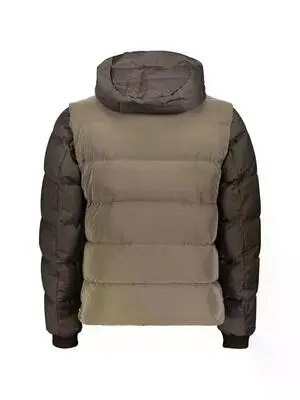 MOORER Hooded Down Jacket With Fur Trim