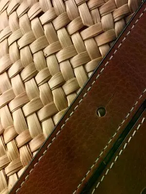 Loewe Basket Raffia Small Tote Bag