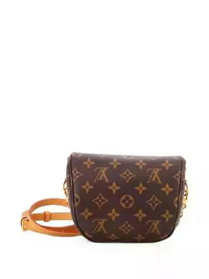 LOUIS VUITTON Bum Bag Monogram Canvas Mini Belt Bag - Brown