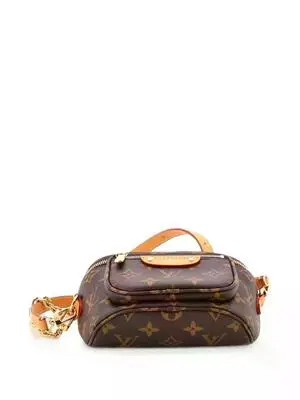 LOUIS VUITTON Bum Bag Monogram Canvas Mini Belt Bag