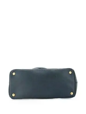 Prada Lux Saffiano Leather Medium Tote Bag - Green