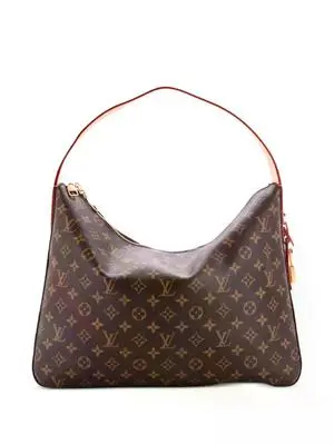 LOUIS VUITTON Monogram Canvas Slouchy Hobo Bag Mm - Brown