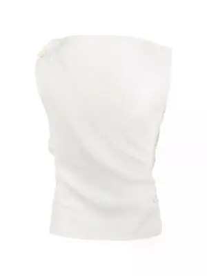 CLUB21 Freya Draped Sleeveless Blouse