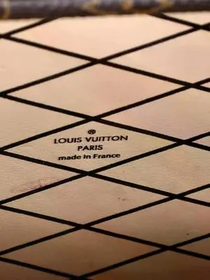 LOUIS VUITTON Petite Malle Handbag Monogram Canvas Clutch Bag
