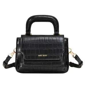 SANS BEAST Reader Satchel Noir + Gold