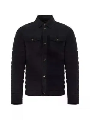 MOORER Quilted Button-front Jacket
