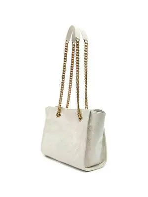 Saint Laurent Niki Quilted Shoulder Bag - Neutrals