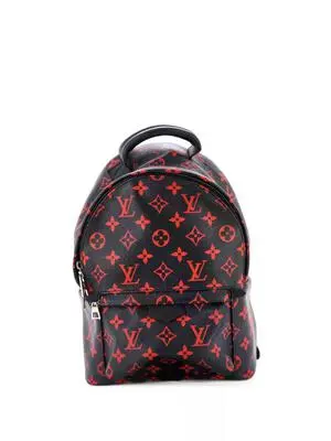 LOUIS VUITTON Palm Springs Limited Edition Monogram Infrarouge Pm Backpack - Black