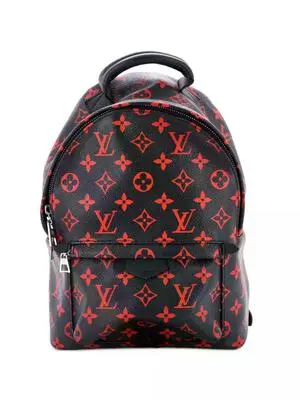 LOUIS VUITTON Palm Springs Limited Edition Monogram Infrarouge Pm Backpack - Black