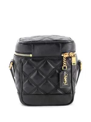 Saint Laurent Quilted Leather Vanity Bag Crossbody