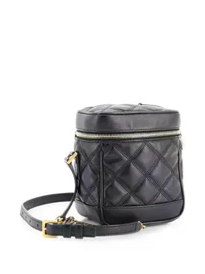 Saint Laurent Quilted Leather Vanity Bag Crossbody