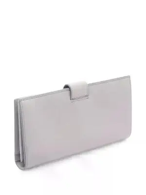 Prada Bi-fold Leather Wallet - Grey