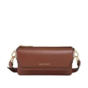SANS BEAST Gemini Handbag Mahogany - Brown