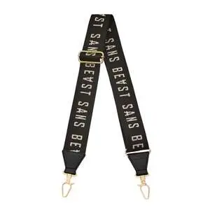 SANS BEAST Barricade Bag Strap Noir + Gold