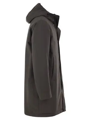 Herno Technical Hooded Coat