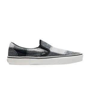 VANS Classic Slip-on Brushed Plaid - Black