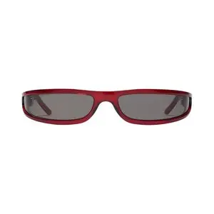 Rick Owens Fog Sunglasses - Red