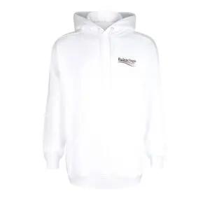 Balenciaga Political Campaign Hoodie - White