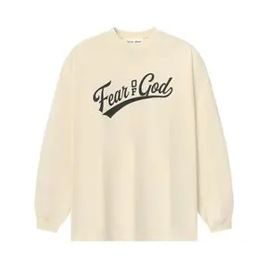 Fear Of God Merch Long-sleeve Tee 'chalk - Cream