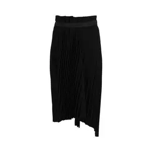 Balenciaga Pleated Asymmetric Skirt