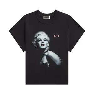 Kith For Marilyn Monroe Glamour Mulberry Vintage Tee - Black