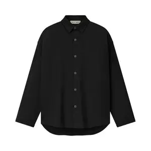 Fear Of God Cotton Canvas Overshirt - Black
