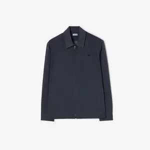 Burberry Coated Nylon Overshirt Navy