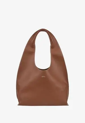 A.p.c. Leather Clutch With Studded Detail