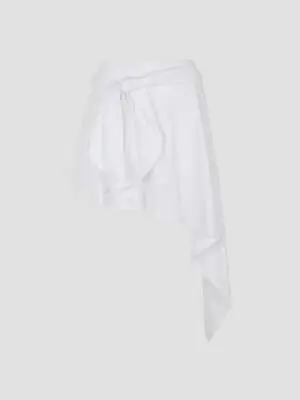 LAMIA LAGHA Organic Cotton Mini Skirt