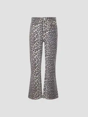 GANNI Print Extended Stretch Pants