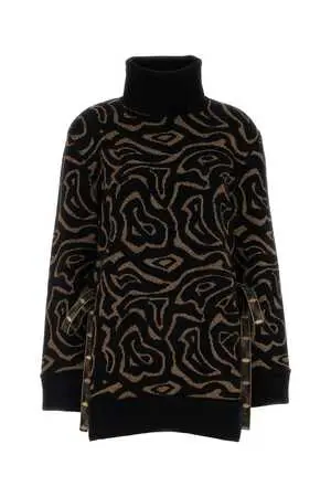 Emilio Pucci Embroidered Oversized Knit Sweater