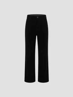 JIL SANDER Contemporary Cotton Utility Pants - Black