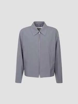 JIL SANDER Essential Blouson Jacket - Pebble