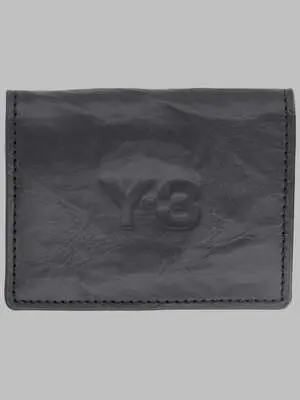 Y3 Leather Card Holder Wallet