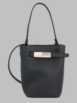 Longchamp Mini Bucket Crossbody Bag - Black