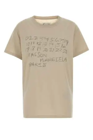 MAISON MARGIELA Graphic Print Cotton T-shirt - Juta