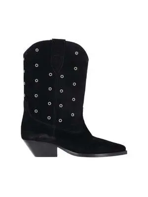 Isabel Marant Étoile Embellished Mid-calf Cowboy Boots