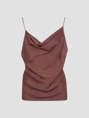 MAISON MARGIELA Asymmetrical Draped Mini Top