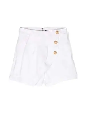 BALMAIN BALMAIN Button Detailed High Rise Shorts