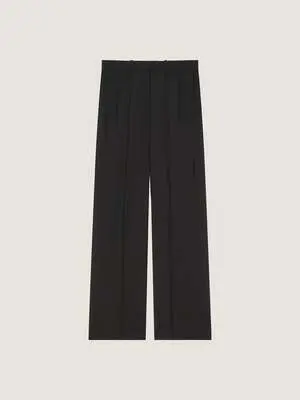 Givenchy Double Pleat Tailored Trousers - Black