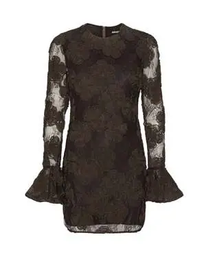 ROTATE BY BIRGER CHRISTENSEN ROTATE Floral Lace Long Sleeve Mini Dress Molé