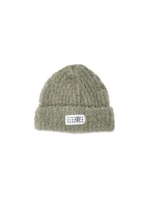 MAISON MARGIELA Boucle Knit Beanie - Green